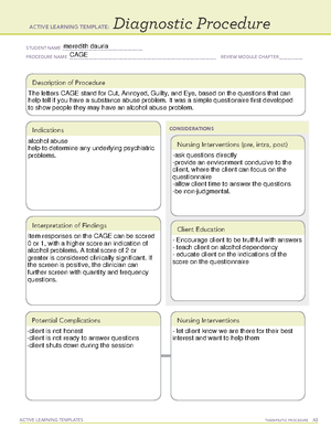 ATI active learning template Paliperidone - ACTIVE LEARNING TEMPLATES ...