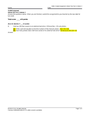 Math 6.11 part 2 - Math 6.11 part 2 - Math | Graded Assignment | Unit ...