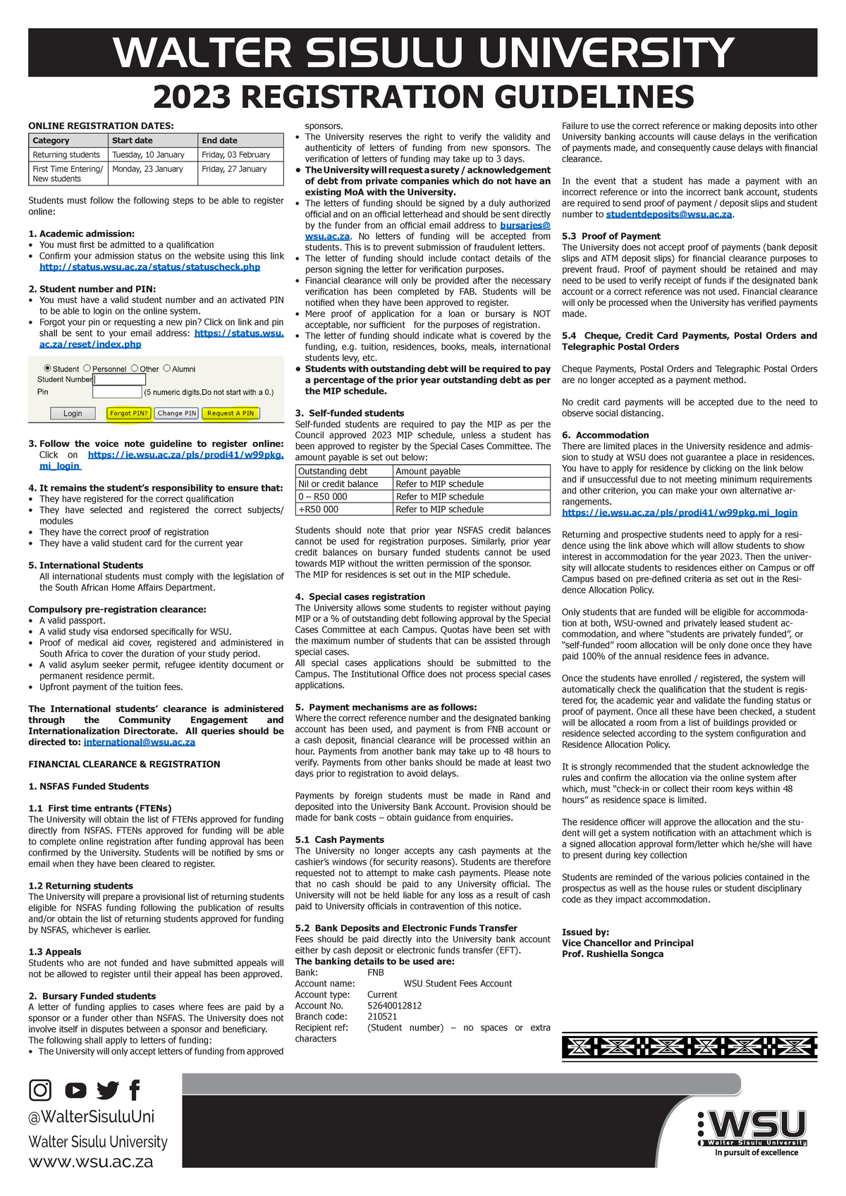 2023 Registration Guidelines - ONLINE REGISTRATION DATES: Category ...