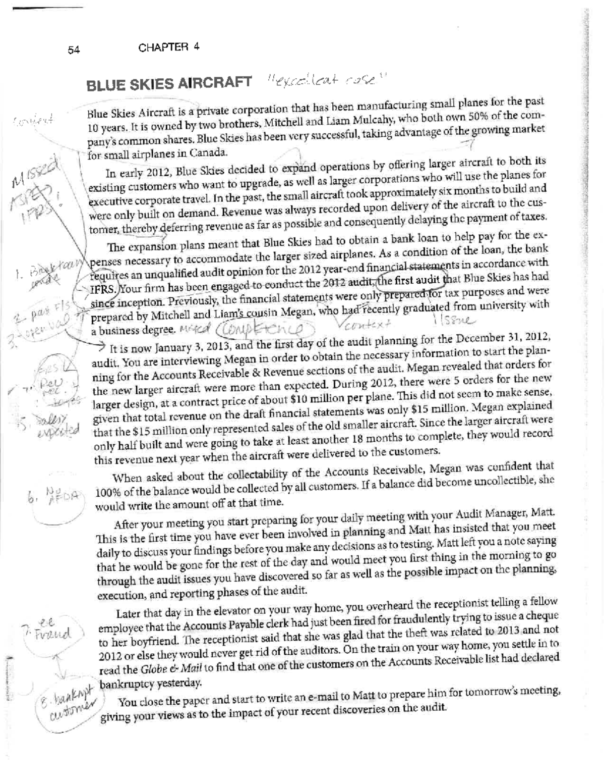 Cases solutions - Notes - ACCO 465 - Studocu