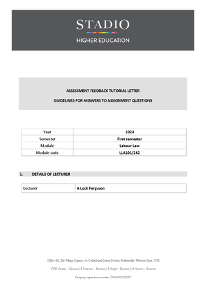 2024 Stadio Referencing Guide - © STADIO (Pty) Ltd. No part of this ...