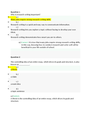 Types and quality of sources quiz III - Which source for a research ...