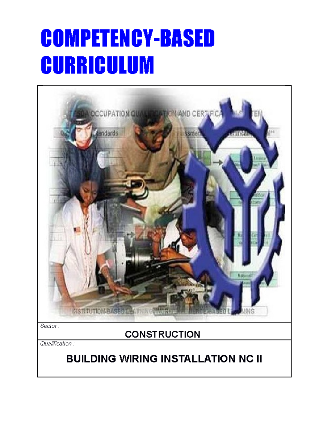 CBC-Building Wiring Installation NC II - COMPETENCY-BASED CURRICULUM ...