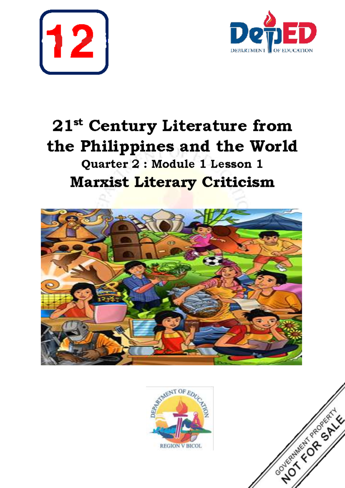 21st CLPW Q4 Module 1 Lesson 1 - 21 st Century Literature from the ...