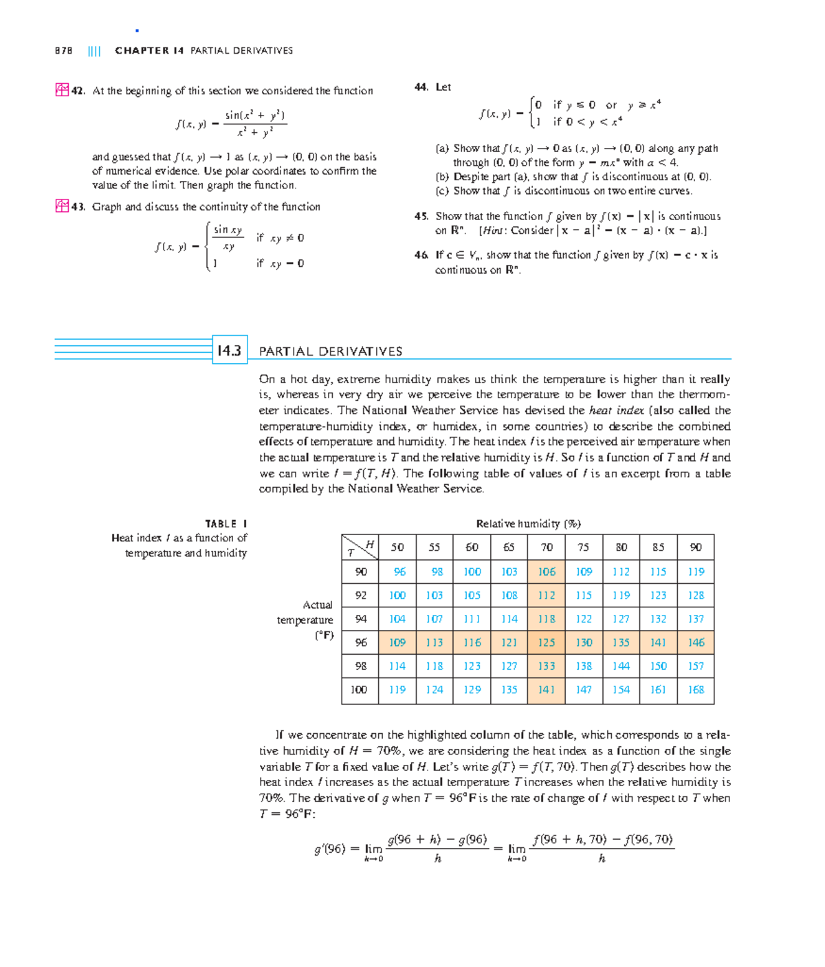 Math ch 14-3 - math work - ####### 44. Let ####### (a) Show that as ...