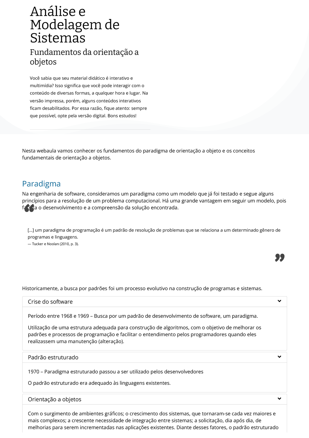 Análise e Modelagem de Sistemas fundamentos da orientação a objetos ...