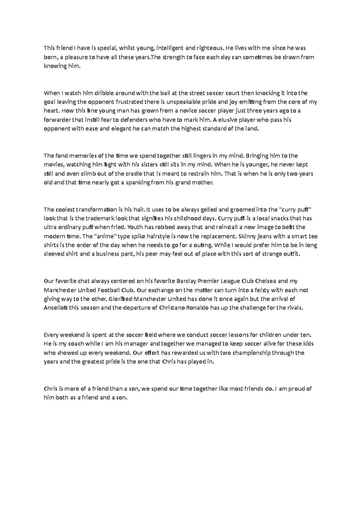 Friends - Here is an example of a story with a good plot. Read and ...