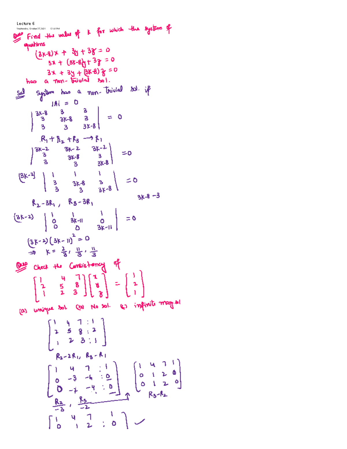 MTH165 Lecture 6 - its good - Mathematics - LPU - Studocu
