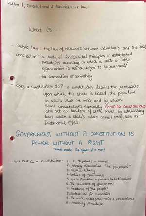 Rule of Law Notes - Constitutional Law Rule of Law Constitutional ...