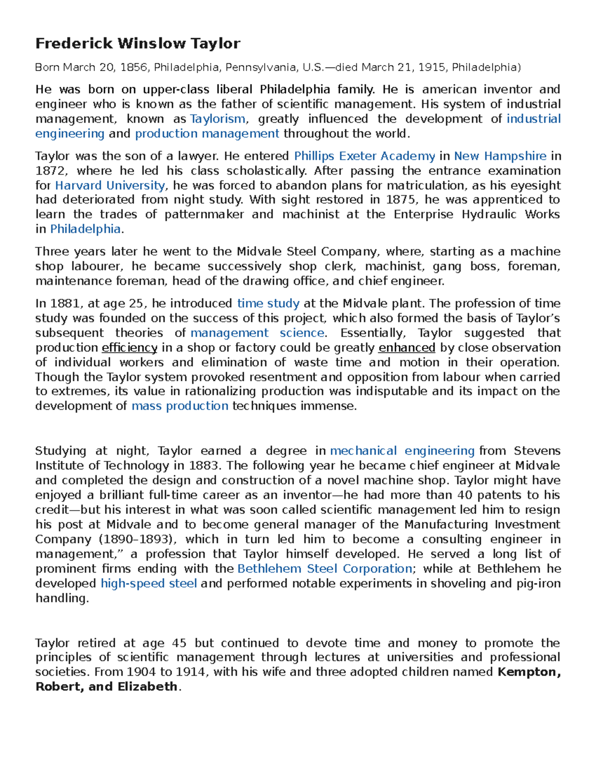 Biography - Lecture notes 1 - BSA - BatStateU - Studocu