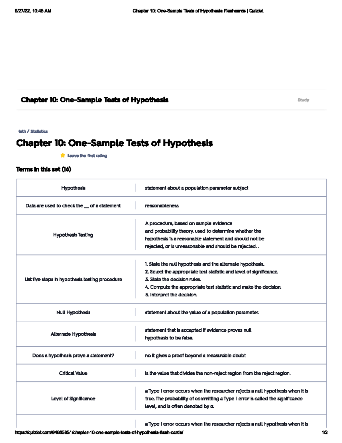 Chapter 10 - ECON 202 - Studocu