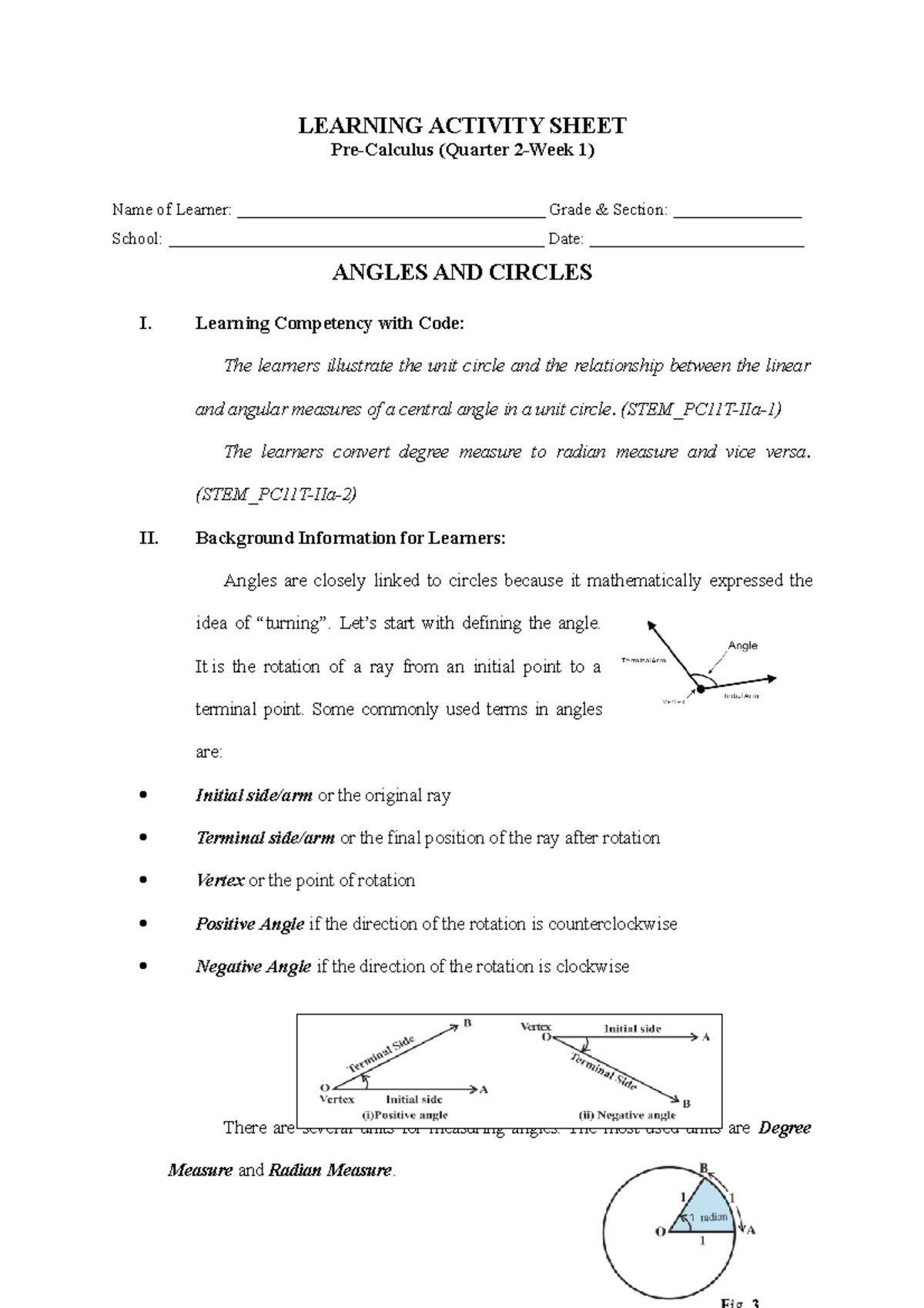 G11-PC-Q2-1-2- Dandan, Shella MAY L - LEARNING ACTIVITY SHEET Pre ...
