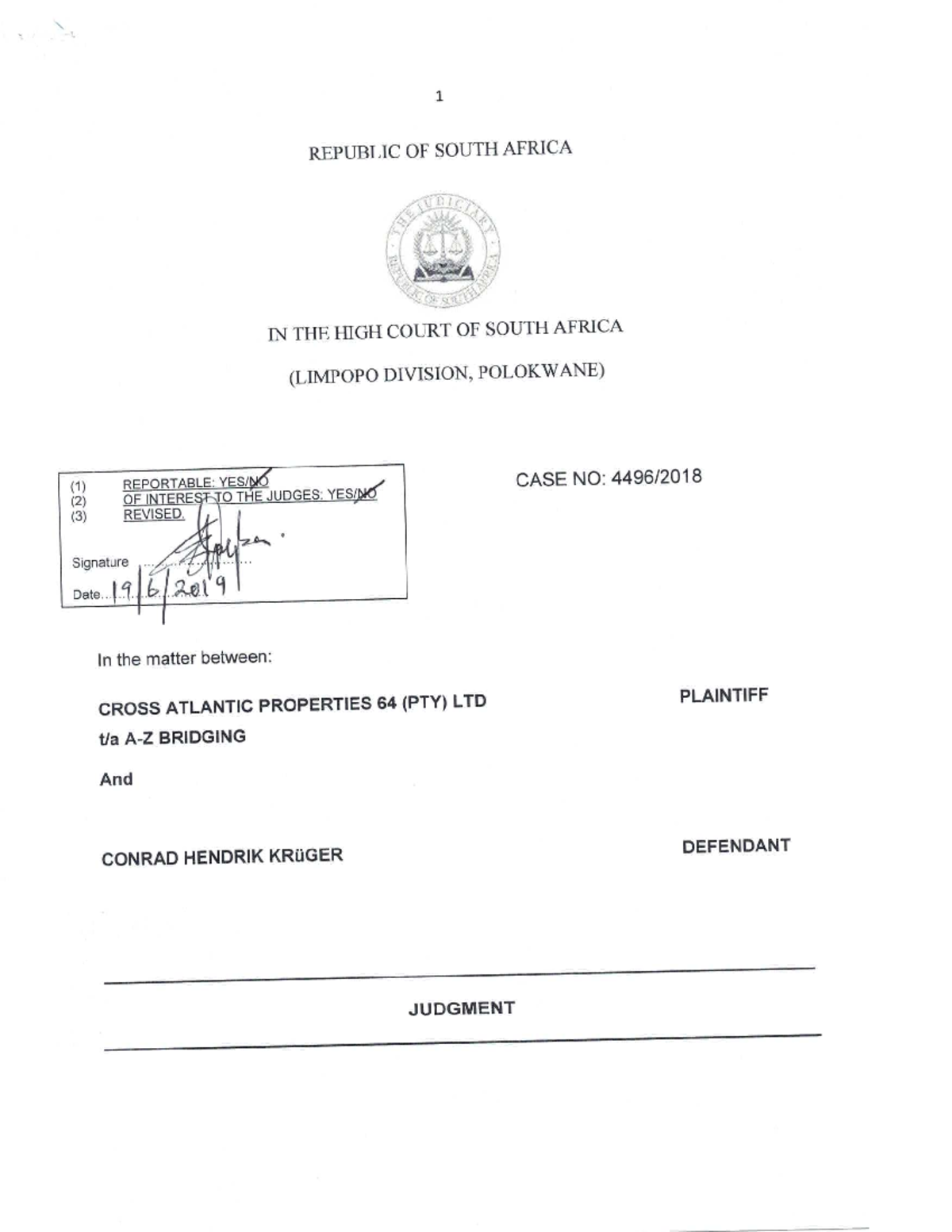 28 - Case law - CSL2601 - Studocu