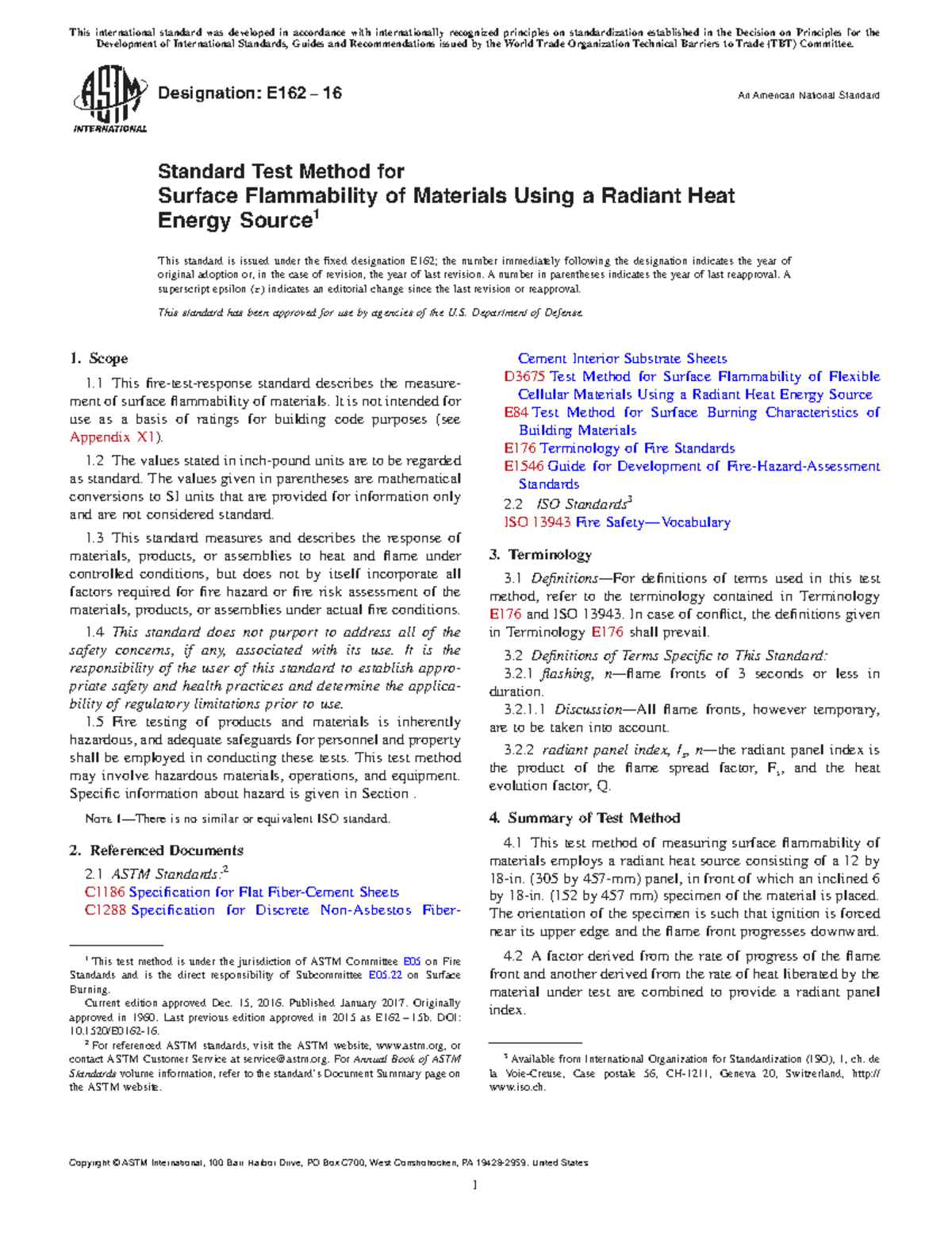 489744817 ASTM E162 16 pdf - Designation: E162 − 16 An American ...