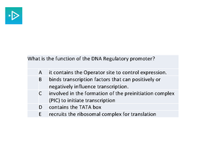 [Solved] Given the following mammalian mRNA sequence what would be the ...