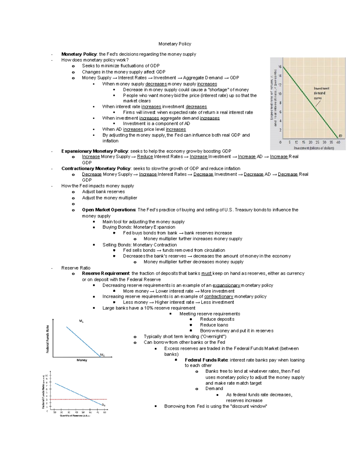 Monetary Policy - Ackerman - Monetary Policy - Monetary Policy : the ...