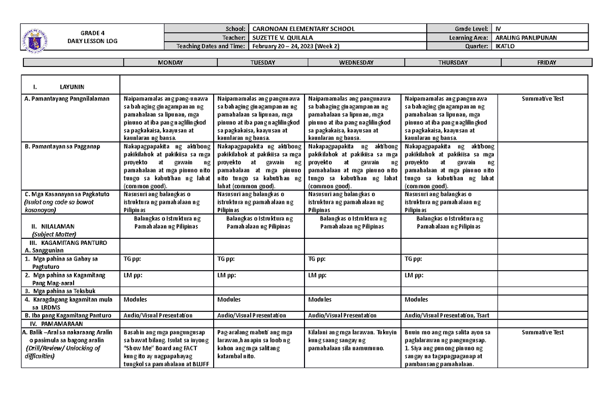DLL AP4 Q3 W2-Nasusuri-ang-balangkas-o-istruktura-ng ...