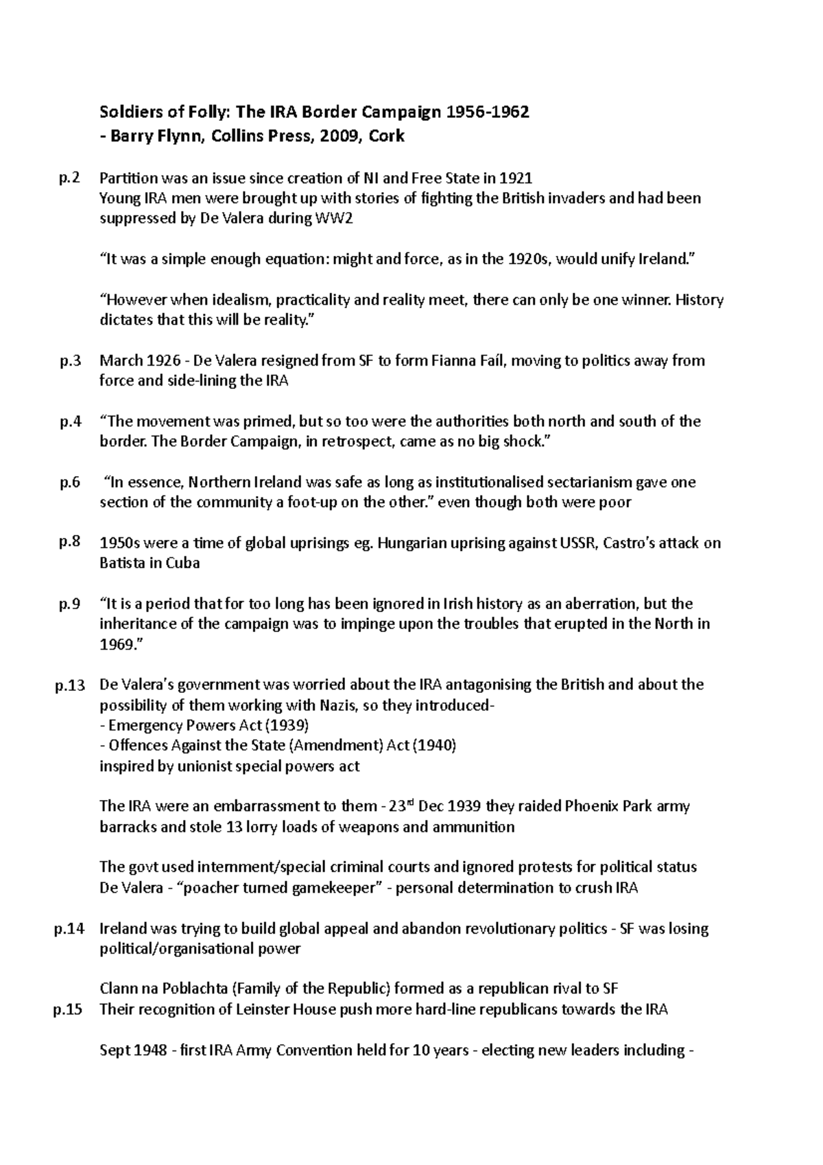 Soldiers of Folly - Barry Flynn - Soldiers of Folly: The IRA Border ...