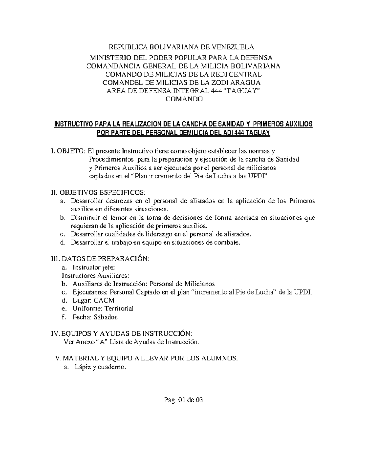 Scribd - Kajaja - REPUBLICA BOLIVARIANA DE VENEZUELA MINISTERIO DEL ...