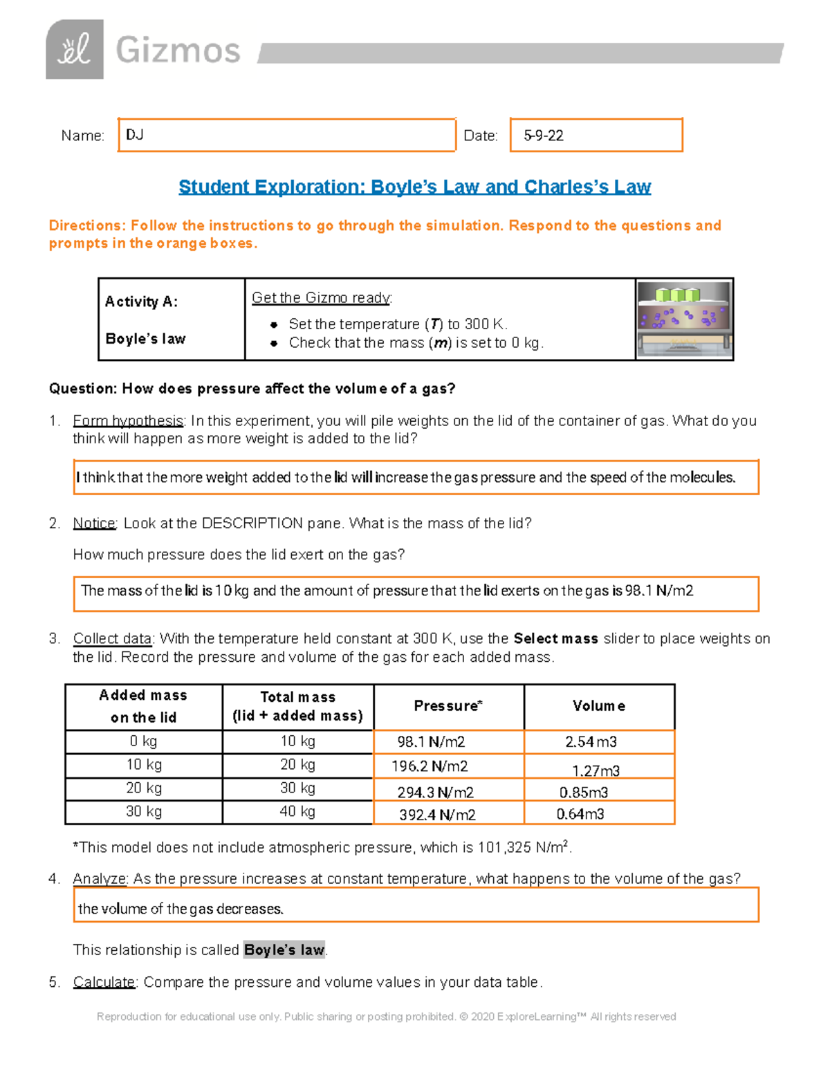 michael thomas - Copy of Boyles Charles SE - Name: Date: Student ...