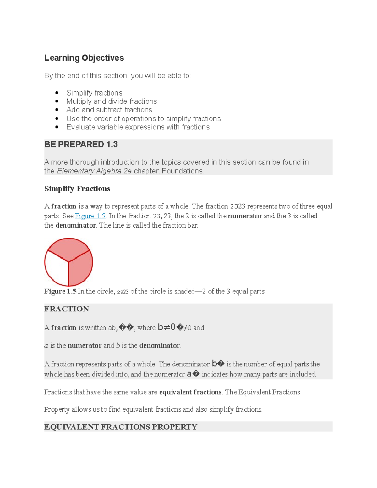 CH. 1.3-Simplify Fractions - Learning Objectives By the end of this ...