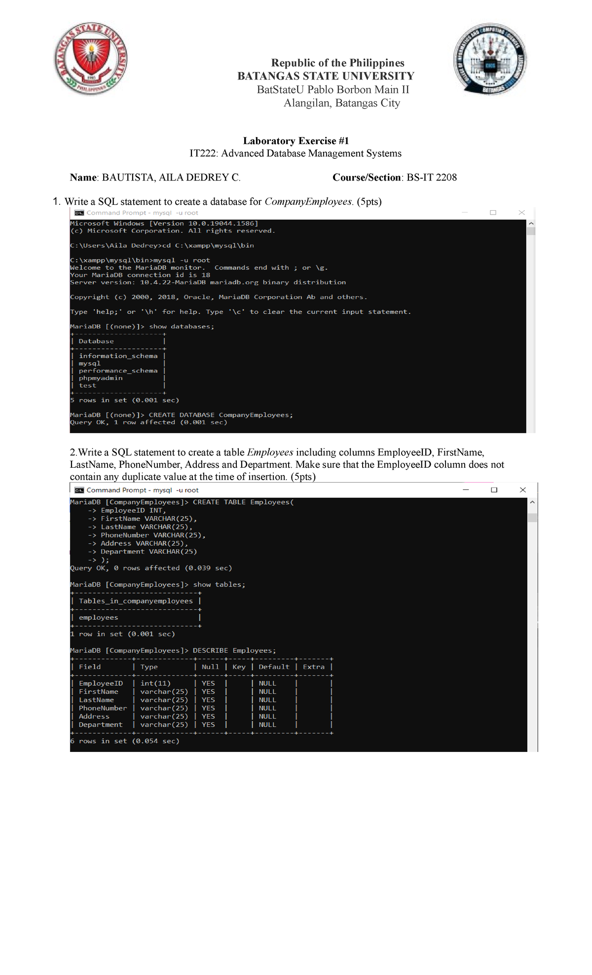 LAB1 Packet tracer - Configuring Switches and Vlan Router