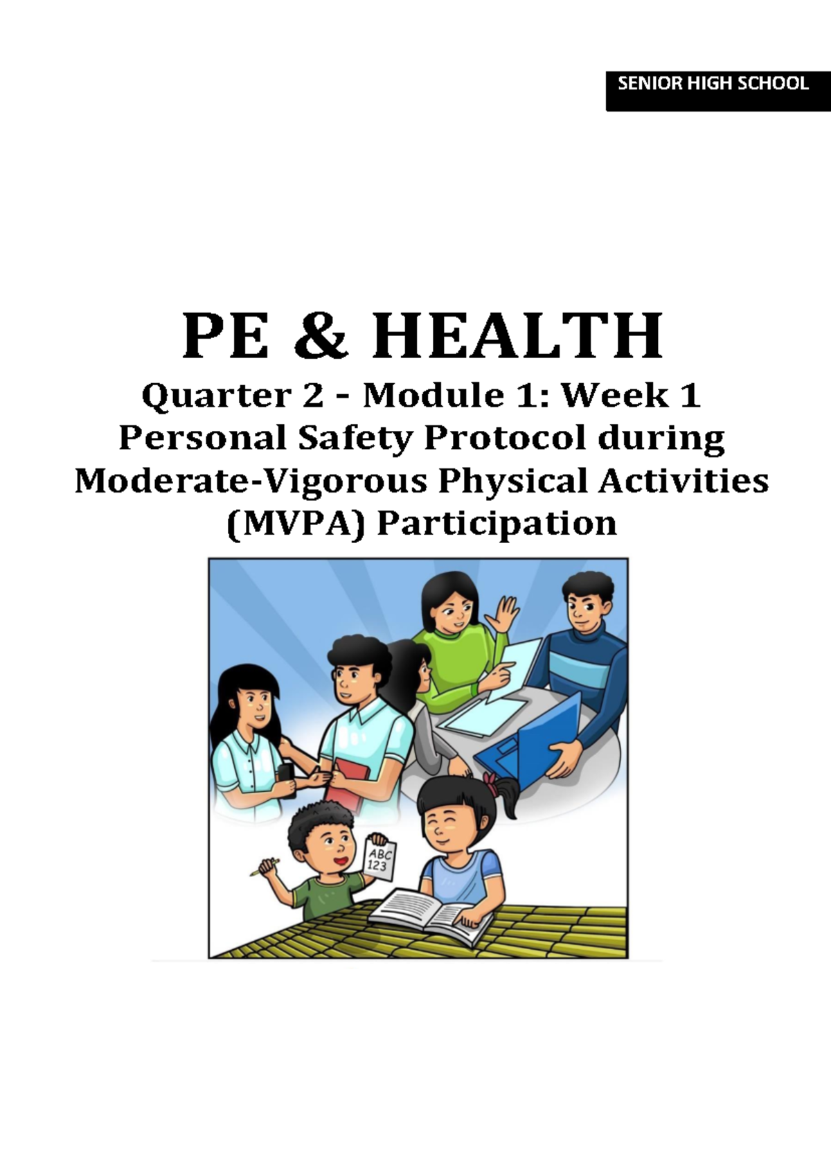 PE12 Q2-M1and Activities - 12 PE & HEALTH Quarter 2 – Module 1: Week 1 ...