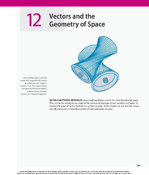 Stewart Calc ET 9e SAG CH16 - 16 VECTOR CALCULUS 16 Vector Fields F ...
