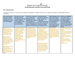 HIS 100 Module Two Activity Sources Template - HIS100 - SNHU - Studocu