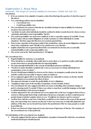 Offences cheat sheet final - Offence AR Relevant Cases/Legislation MR ...