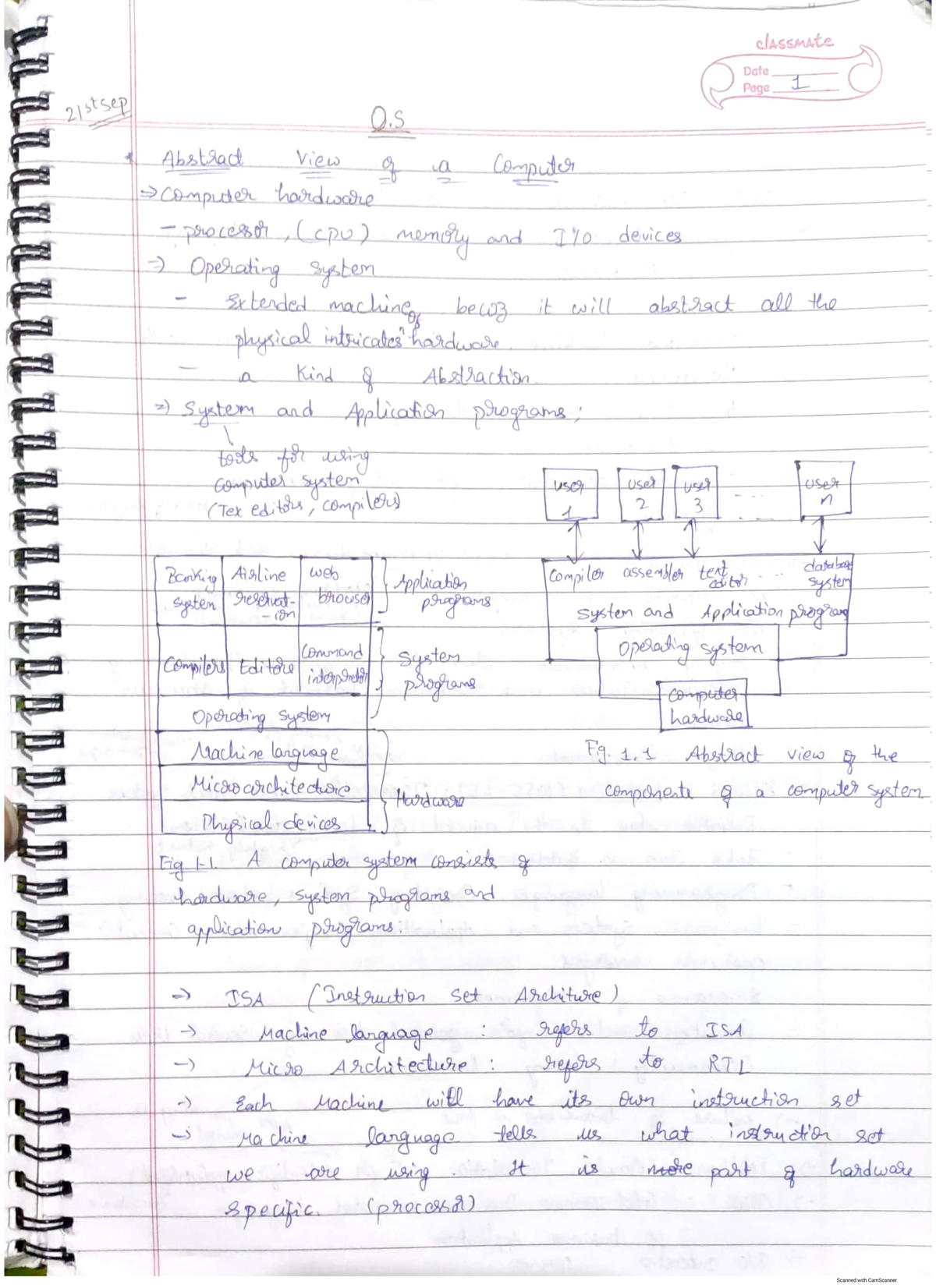 Os notes - COMPUTER SCIENCE AND ENGINEERING - Studocu