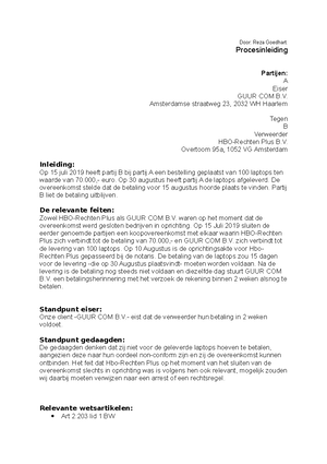 Adviesbrief Definitieve versie - ADVIESBRIEF DJPRK Namen: Pieter Smith ...