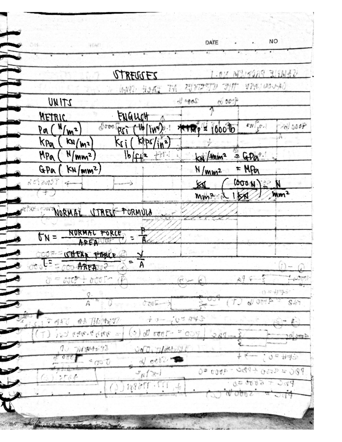 Mech problems - with answers - Civil Engineering - Studocu
