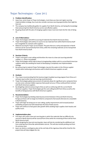 Case 4 - case study - Main Problem: This is the case study of Wedlock Engineered Products. Some ...