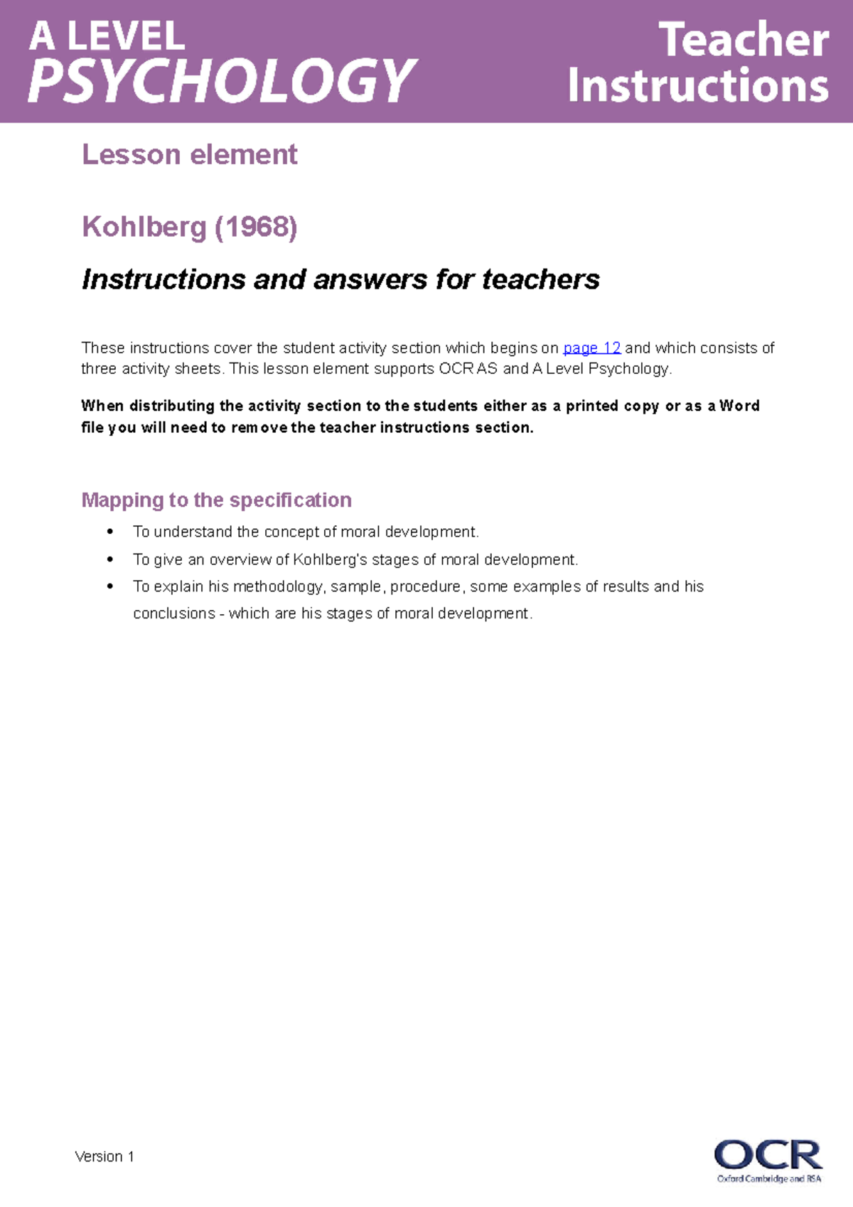 340549-kohlberg - Mathe attics a level edexcel enjoy it is very useful ...