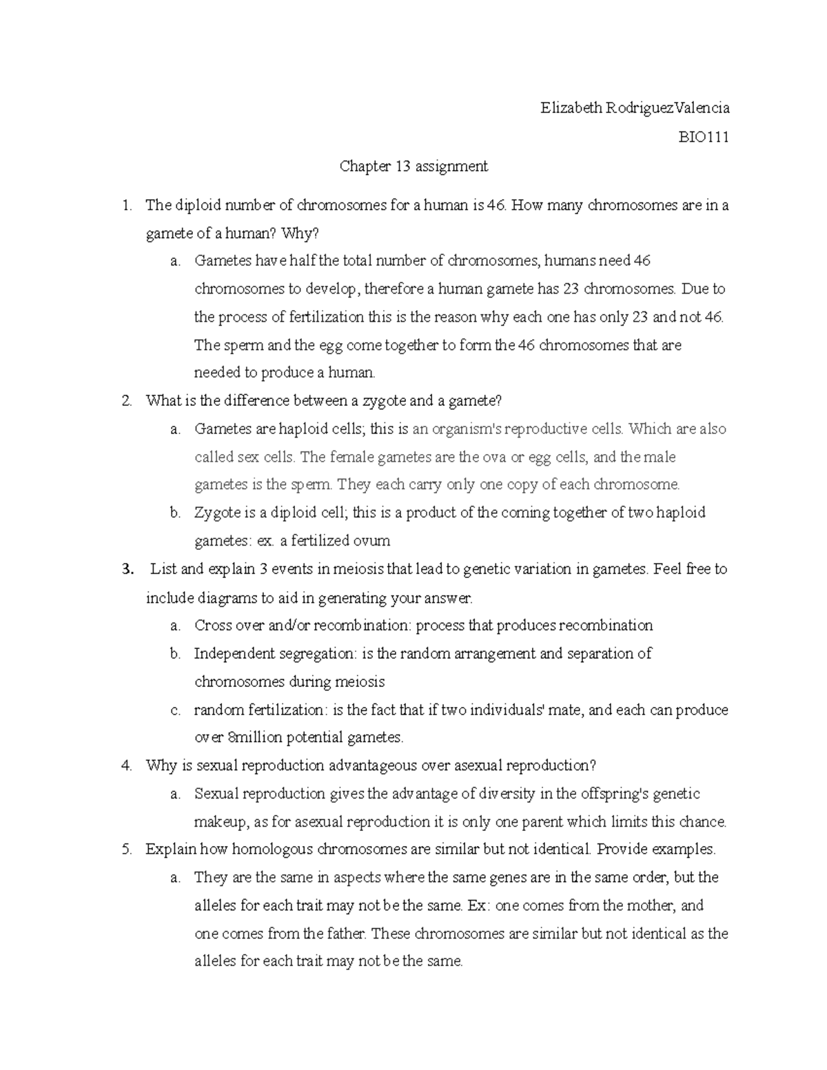 Chapter 13 - Dr.Poe - Elizabeth RodriguezValencia BIO Chapter 13 ...