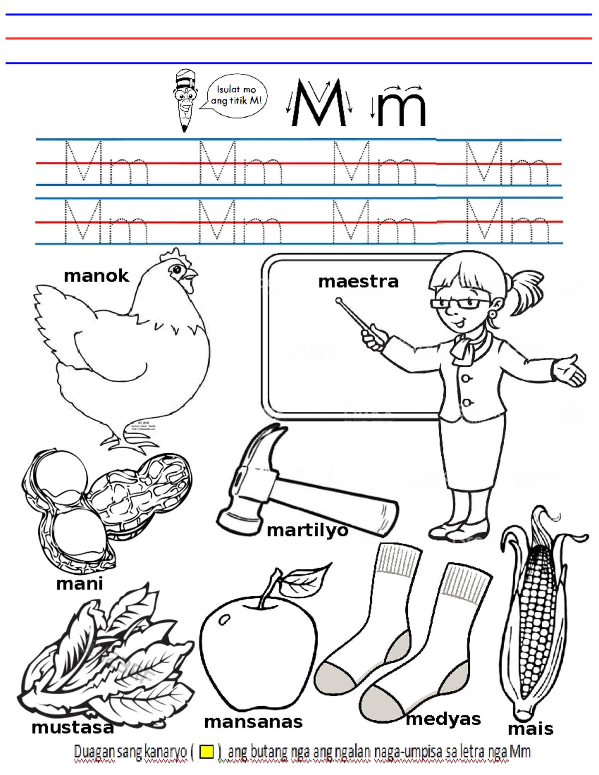 M-bagay - Things that start with the letter-Hiligaynon. - Bachelor of ...
