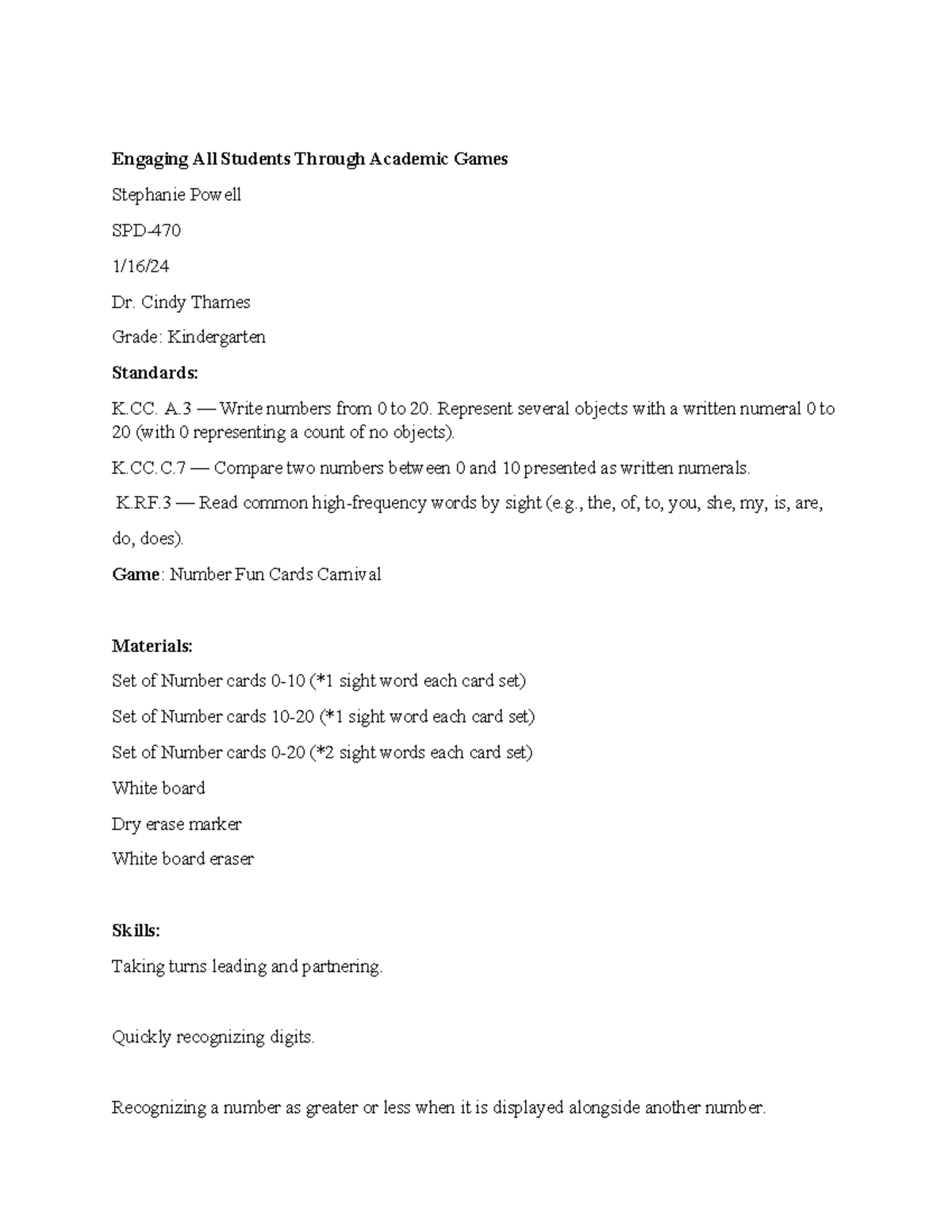 Engaging All Students Through Academic Games - Copy1 - Copy - Engaging ...