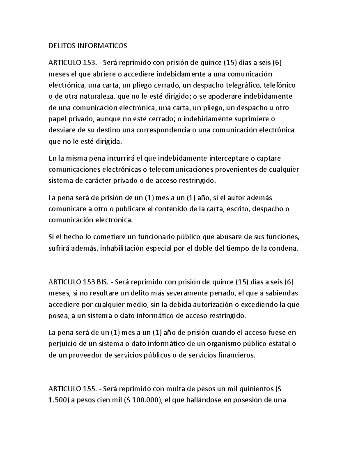 Artigo 153 Codigo Penal - RETOEDU