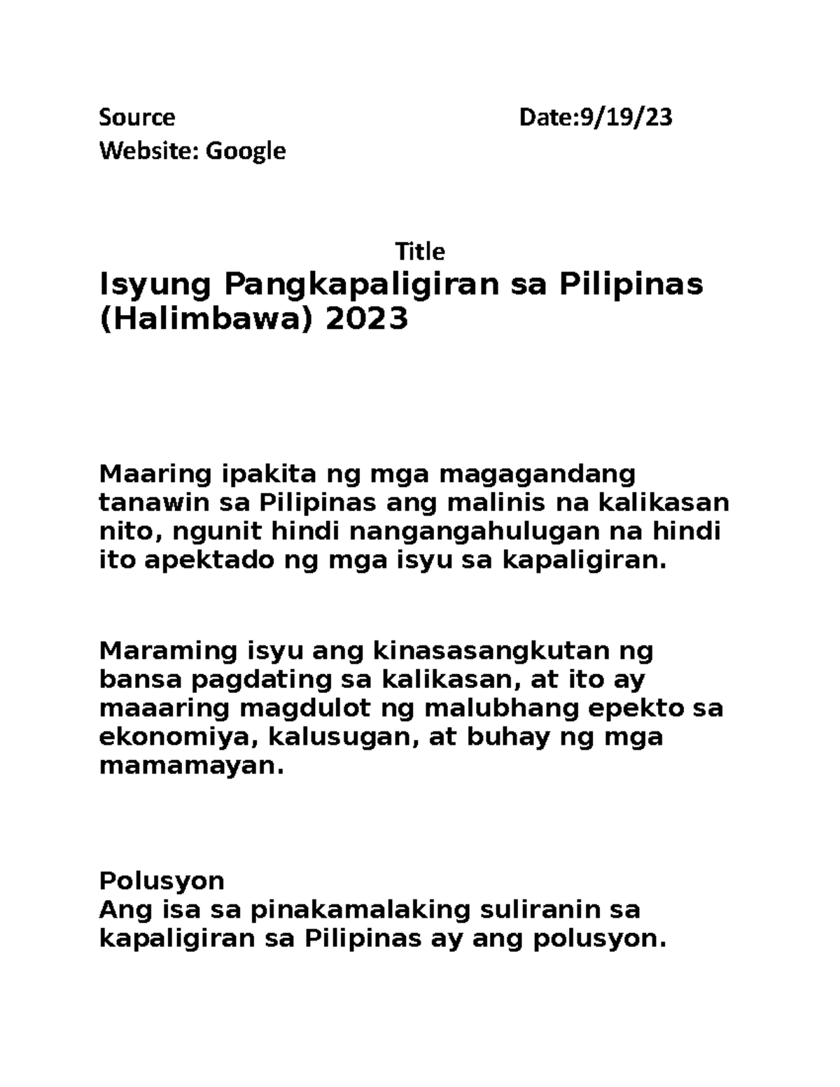Jenel - this is a Study about educational problems in The Philippines ...