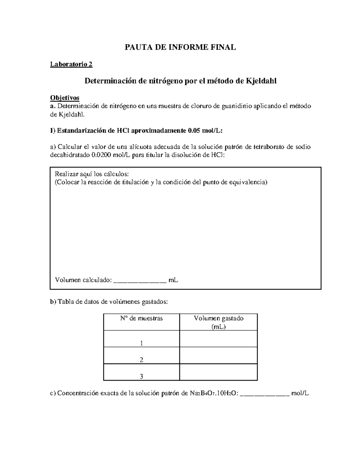 Pauta+Laboratorio+N%C2%B0+2+%28QUIM320%29 - PAUTA DE INFORME FINAL ...