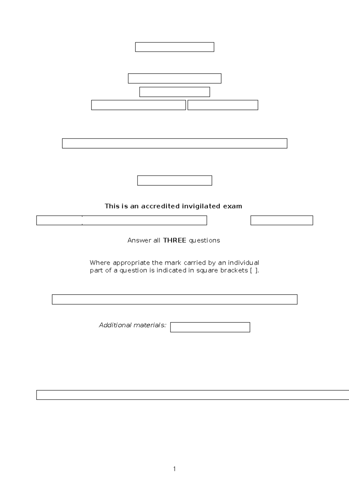 MAN3086 Resit Exam Summer 2022 Solutions - This is an accredited ...