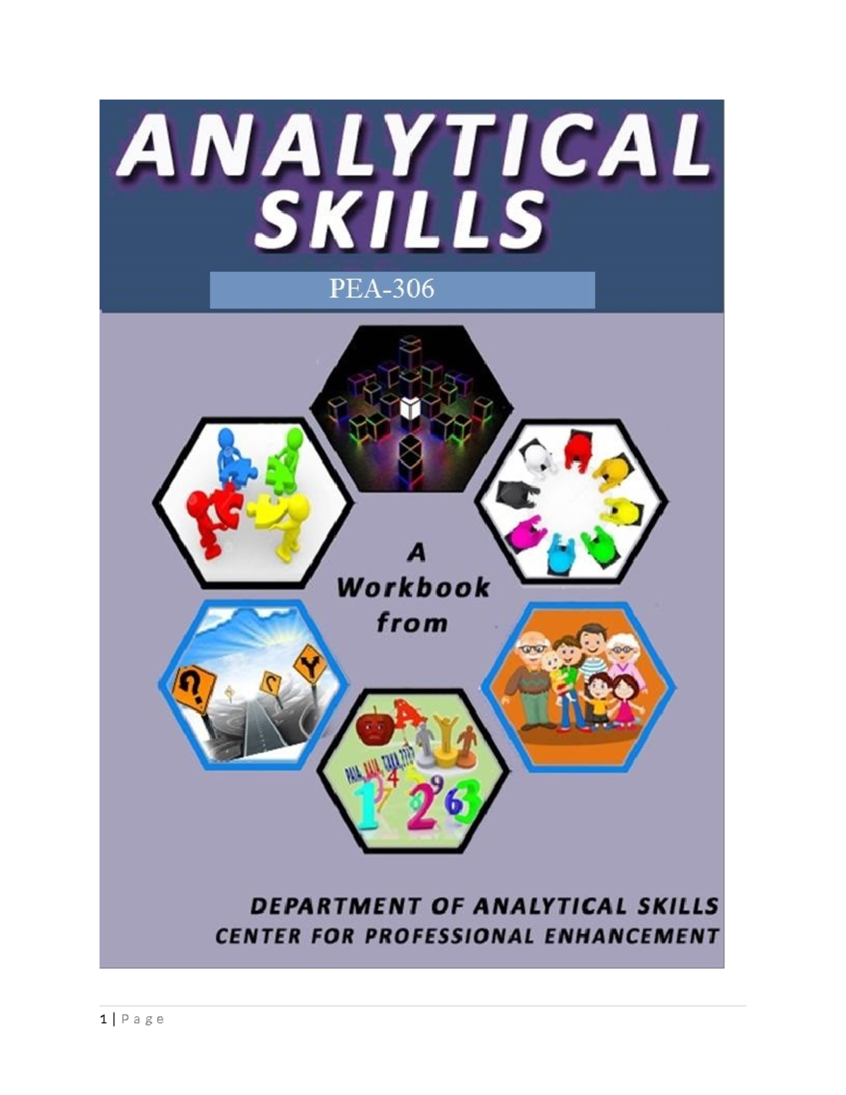 PEA306 workbook lpu - 1 | P a g e **Sr. No. TOPICS Page No. ** UNIT – I ...