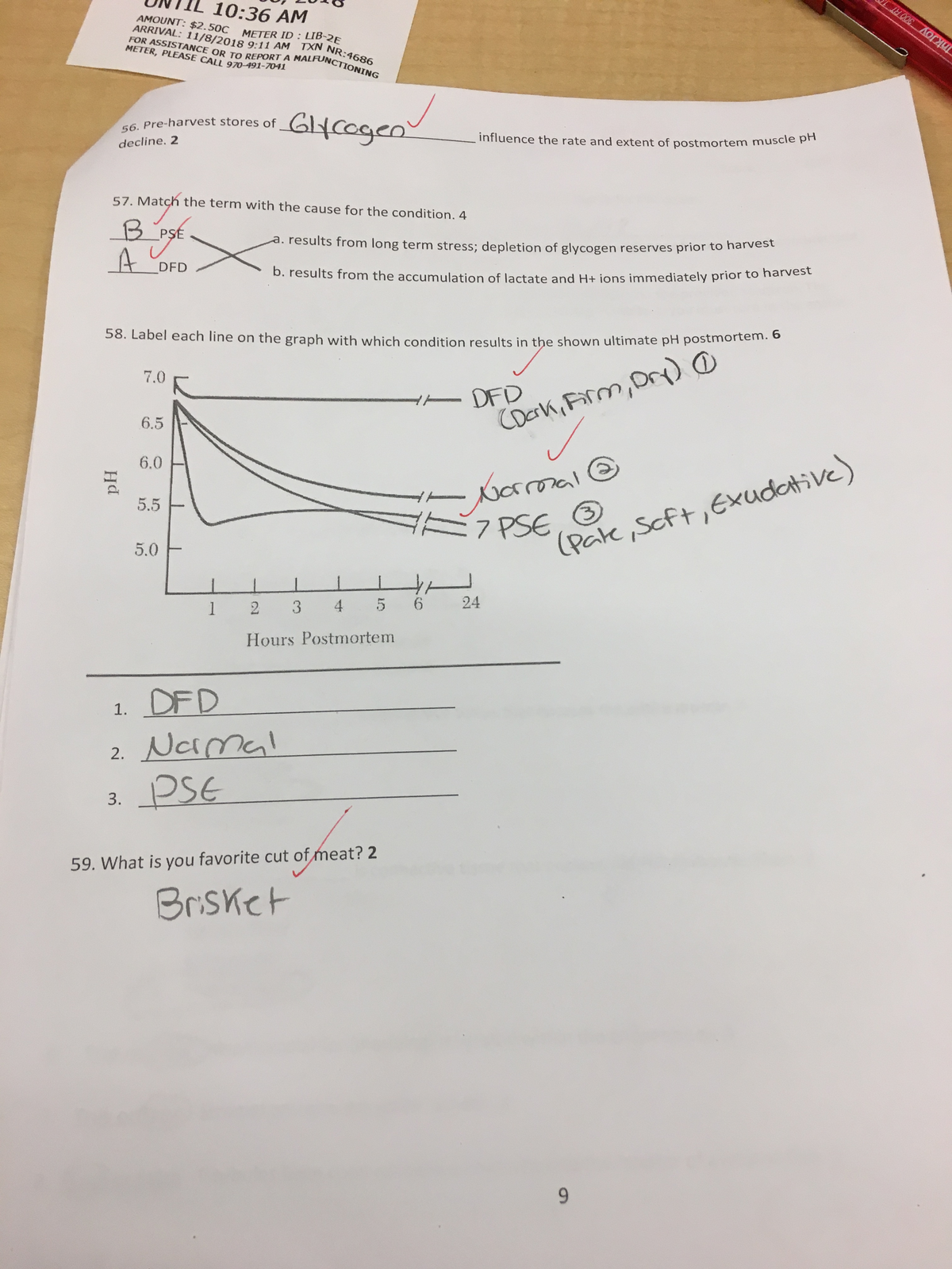 Exam 3 Short Answer - Professor: Bob Delmore - ANEQ 360 - CSU - Studocu