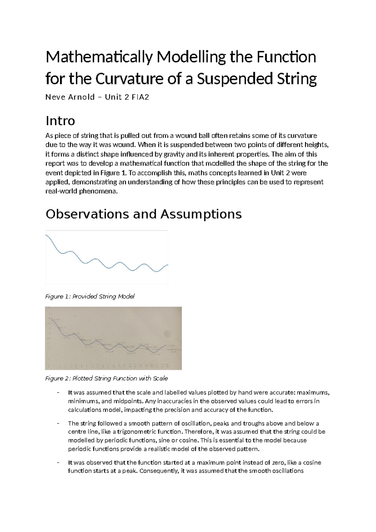 Unit 2 FIA2 Methods PSMT (20/20) - Mathematically Modelling the ...