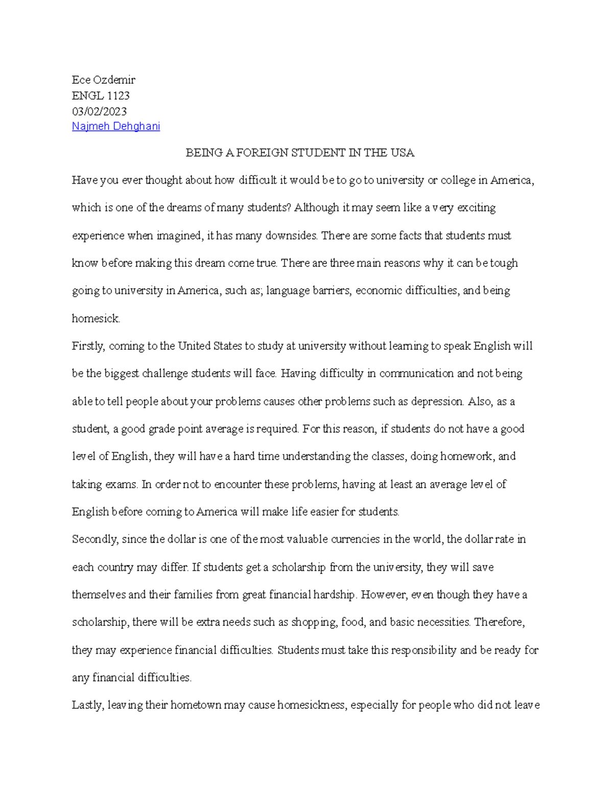 Third journal writing - This is very clear and readable essay about ...