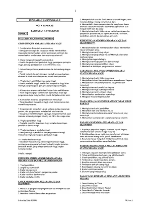 Skema jawapan buku PA LP sem 2 2022 2 - Pengajian Am Sem 1 - Studocu