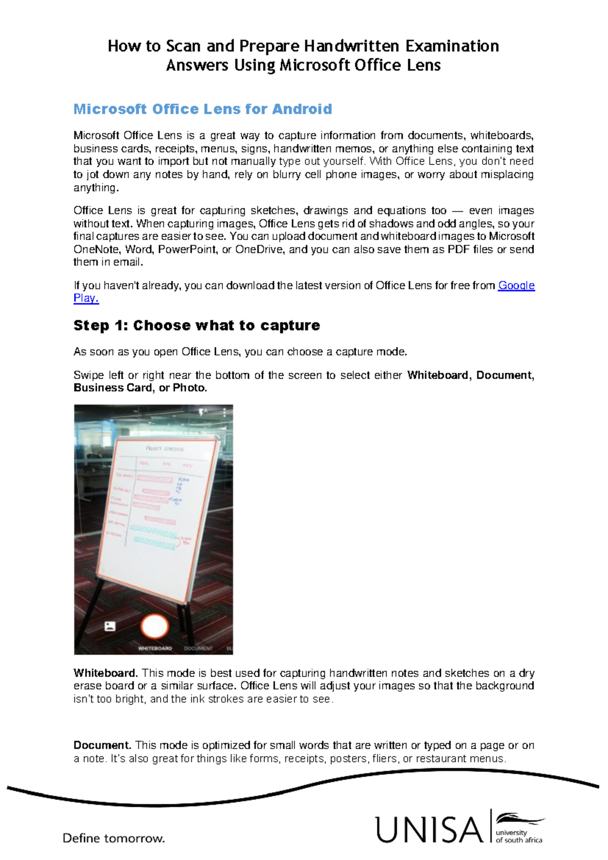 How to Scan-Prepare Handwritten Examination Answers for Upload on my ...