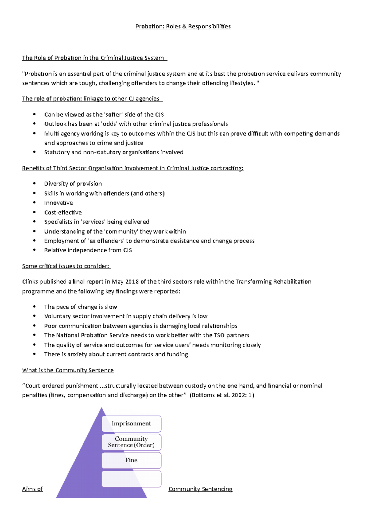Probation - roles and responsibilities - Probation: Roles ...