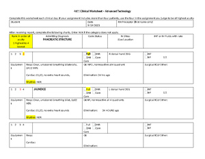 Clinical Experience Day 6 Interdisciplinary Collaboration Worksheet ...